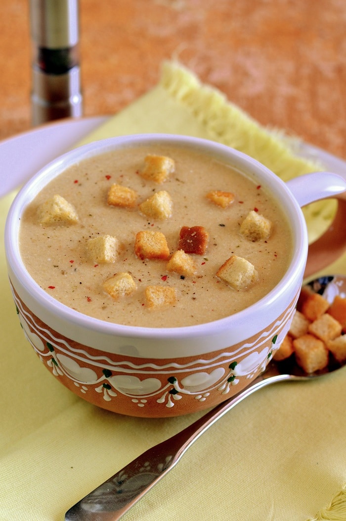 Édesburgonyás kelkáposzta-krémleves - Kifőztük