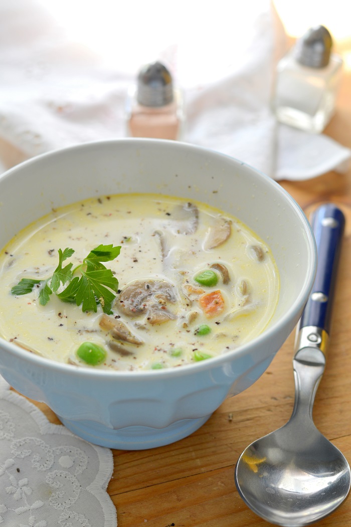 Zöldséges gombaleves - Kifőztük